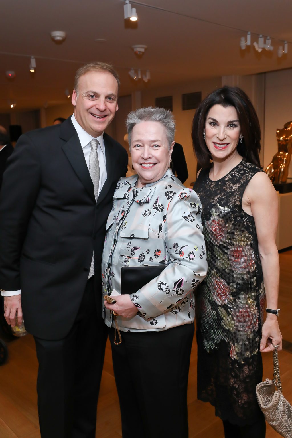 Adam Bernstein, Kathy Bates, Tracy Bernstein. Photo by Tony Powell ...