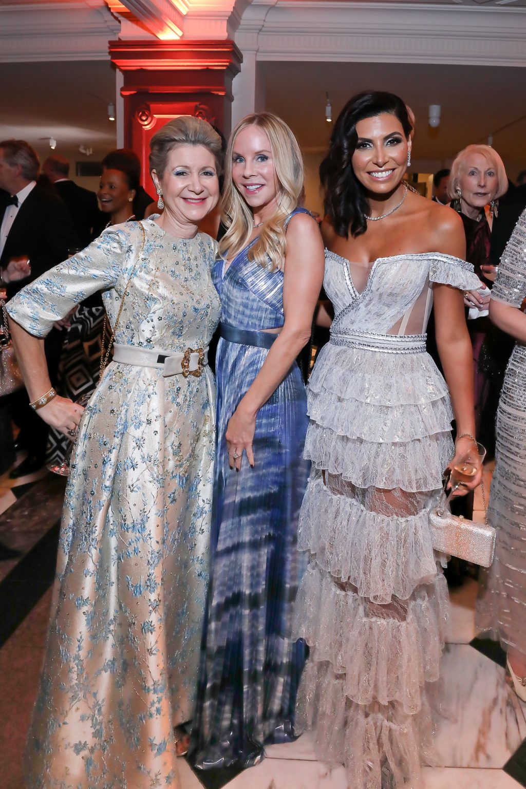 Christie Weiss, Cindy Jones, Samar Hussein Langhorne. Photo by Tony ...