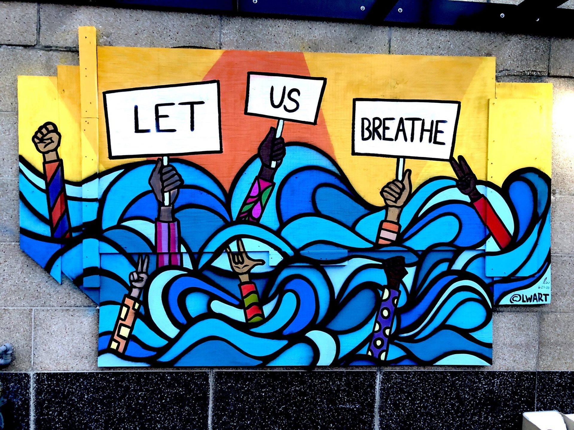 Canvases as Catalysts: Local Artists Reflect on Racial Inequalities ...