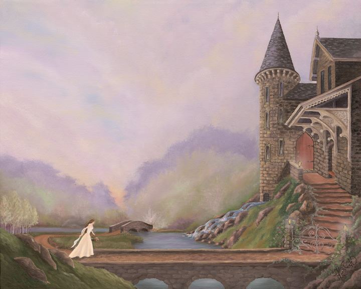 Outside Homes: An Artist’s Eye, A Castle’s Brook – Washington Life Magazine